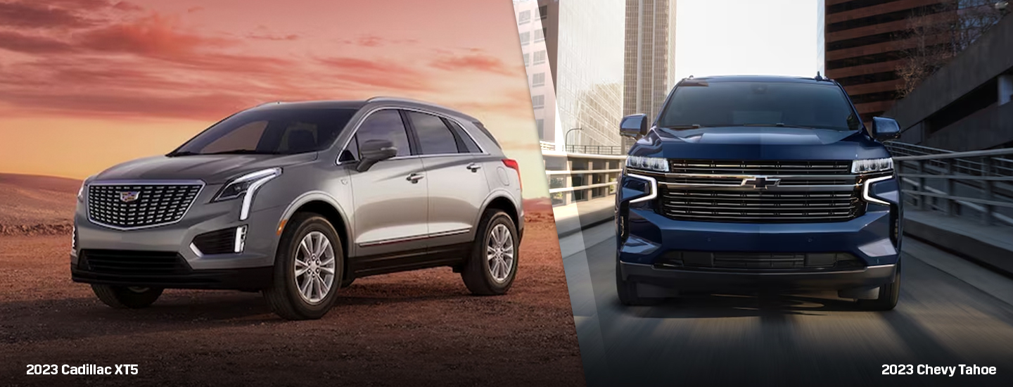 Cadillac XT5 vs 2023 Chevy Tahoe | Spitzer Cadillac DuBois