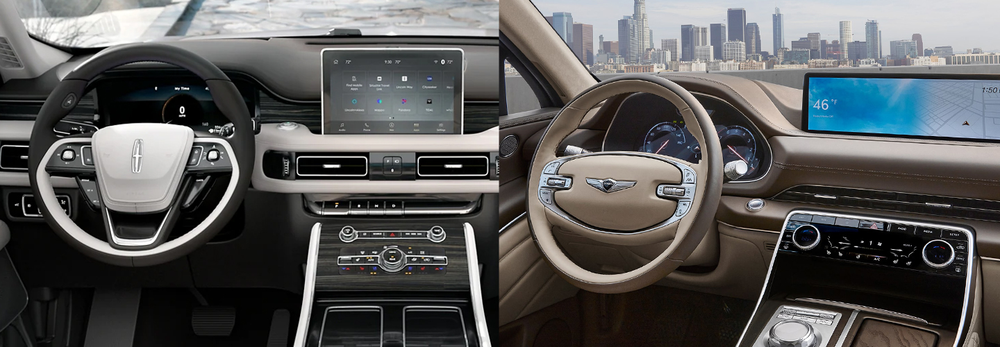 2023 Lincoln Aviator vs Genesis GV80 | Spitzer Lincoln DuBois
