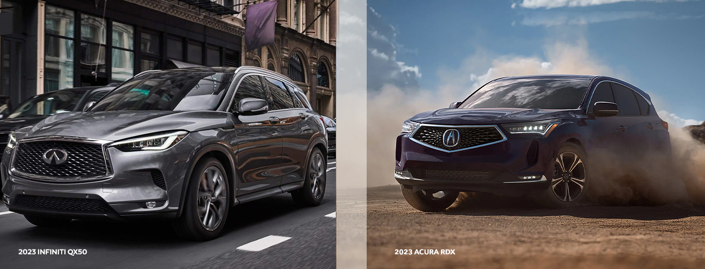 2023 INFINITI QX50 vs. 2023 Acura RDX Comparison
